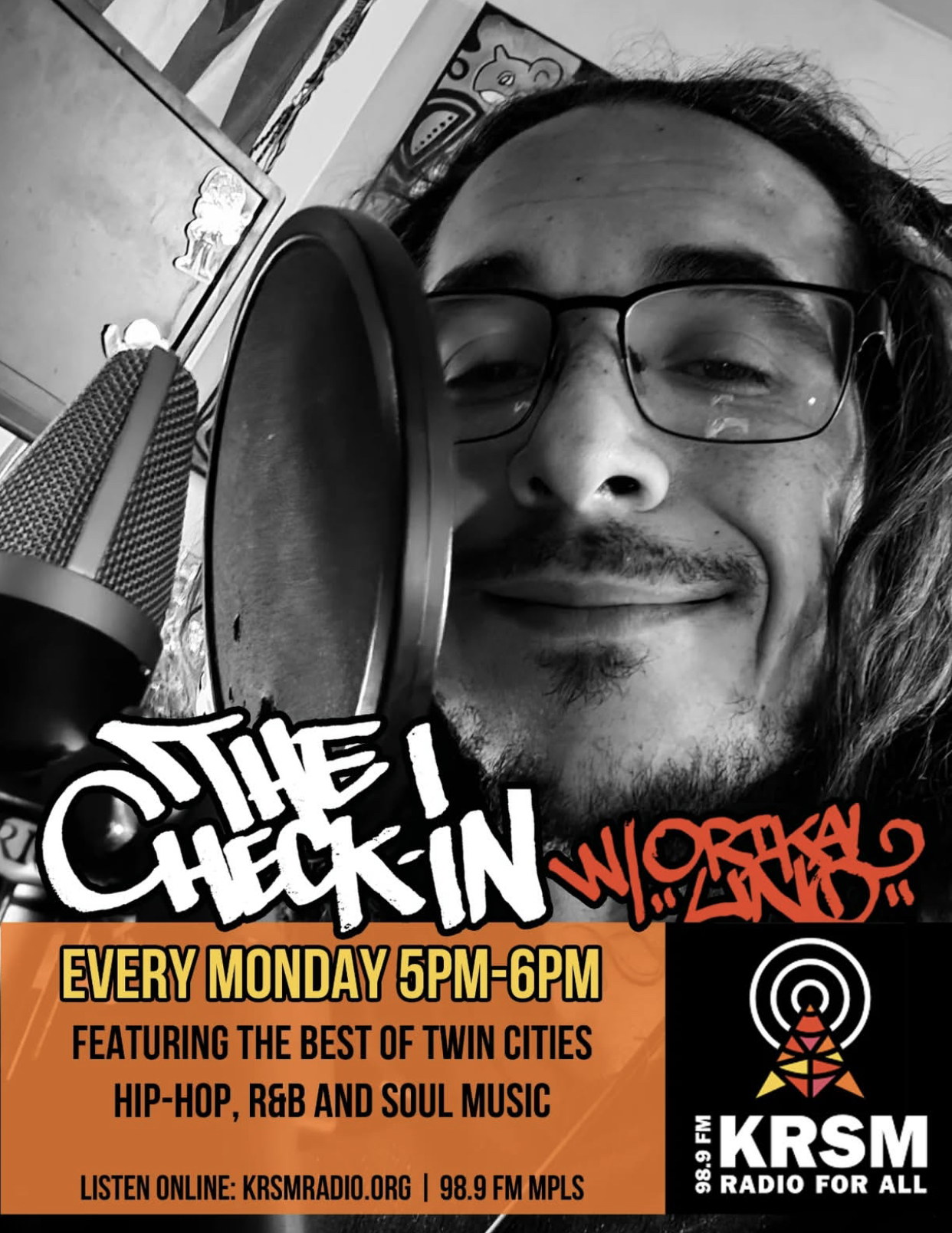 Show: The Check In With Orikal Uno - KRSM Radio